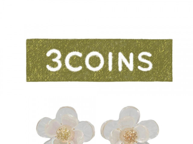 透明感エグーーーッ！【3COINS】春夏コーデにぴったり♡「フラワーピアス」（ftn-fashion trend news-）｜dメニューニュース（NTTドコモ）
