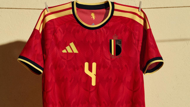 ベルギー代表、2026W杯ユニフォーム登場！“悪魔ロゴ”は「小便小僧」へのオマージュ（Qoly）｜dメニューニュース（NTTドコモ）